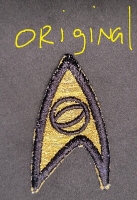 Star Trek Spock Badge Patch ORIGINAL VINTAGE Sew On ( RARE FIND) | eBay