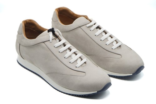 NWT ENRICO MANDELLI Leather Sneakers Shoes Eu 42 Uk 8 Us 9 MAN15 | eBay