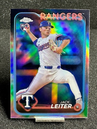 2024 Topps Chrome Update Refractor JACK LEITER RC #USC105 FREE SHIPPING ...