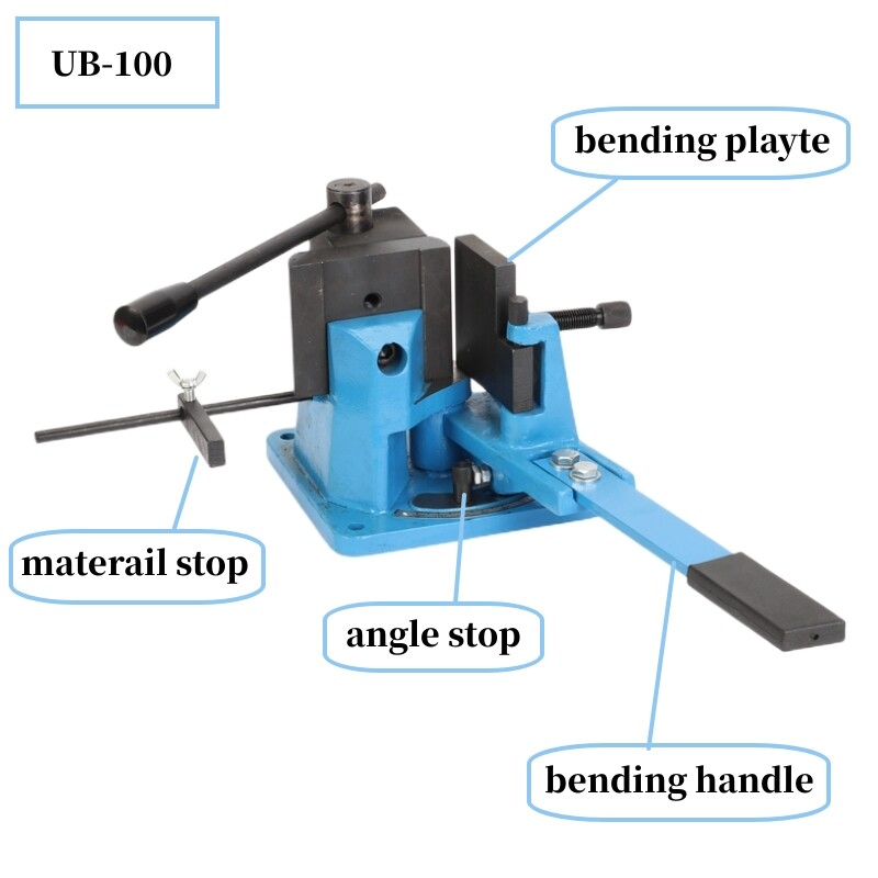 Bending Tool Rebar Bender Heavy Duty Flat Round Angle Bar Steel Bending ...