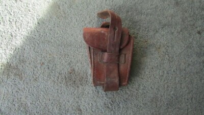 Vintage Leather Military Ammo Pouch / Holder loikj | eBay