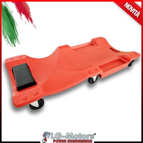 CARRELLO SOTTO AUTO MECCANICO OFFICINA ERGONOMICO | eBay