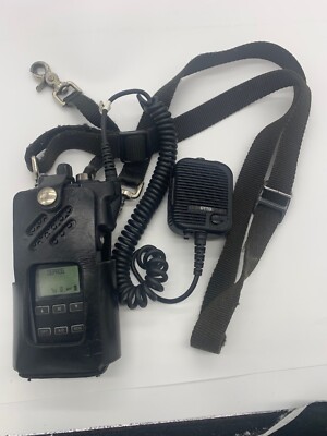 Harris XG-75 Portable Radio USED w/ Boston Leather COMBO | eBay