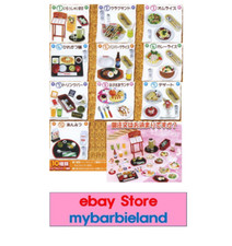 RARE 2007 Re-Ment Food Delivery Services Full Set of 10 Pcs for sale ...