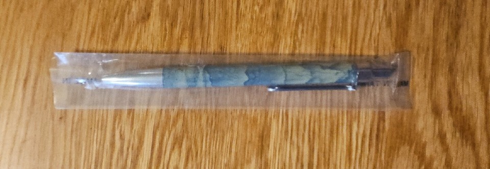 Collectible Viagra Pharmaceutical Rep Promo Pen Blue/Teal Swirl Pattern ...
