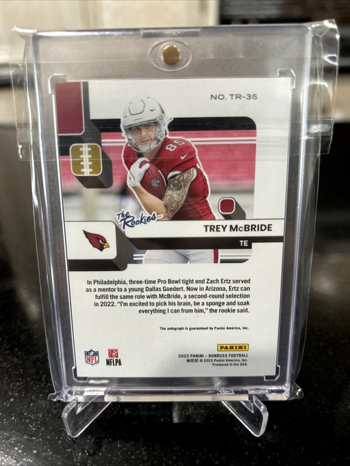 2022 Donruss Trey McBride RC The Rookies Holo Auto 177/299 NM IN ONE ...