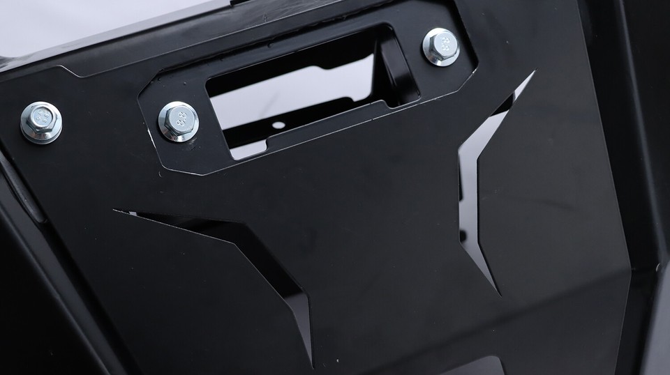 Front Winch Bumper Skid Plate For 2022-2024 Polaris RZR PRO R TURBO R 4 ...