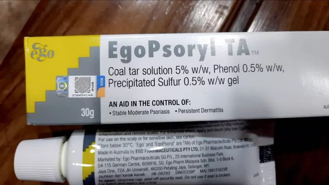 10x Ego EgoPsoryl TA 30g Control Psoriasis & Persistent Dermatitis FREE ...