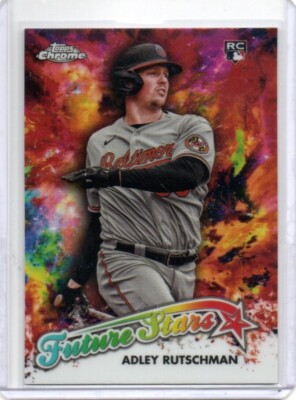 2023 Topps Chrome Update Adley Rutschman Rookie Card Future Stars RC # ...