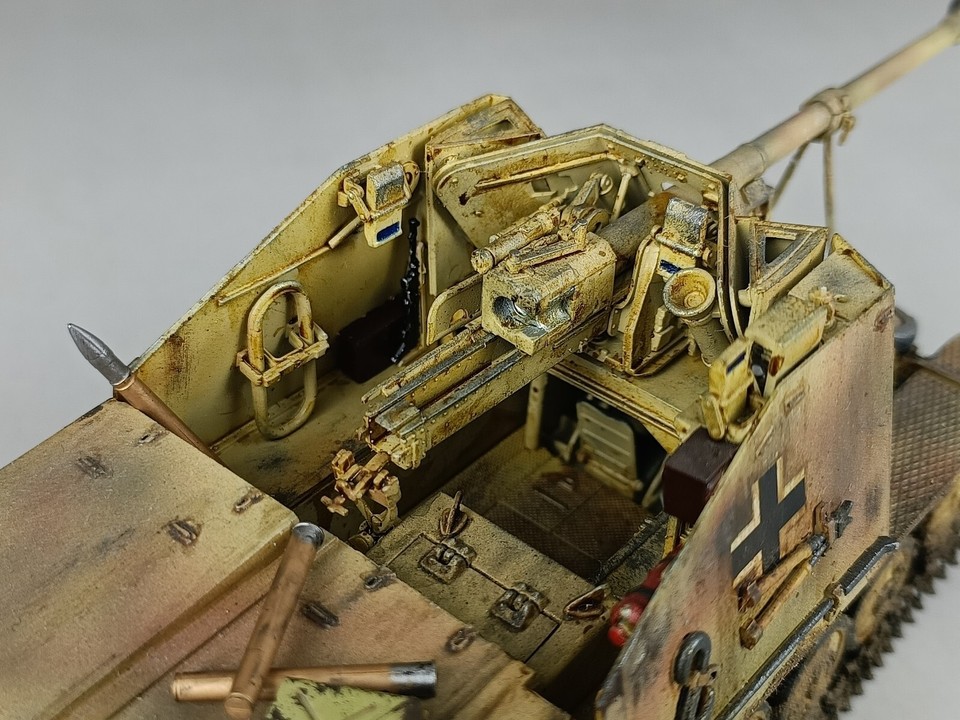 1/35 Built WWII German Marder II Tank Destroyer Model | eBay