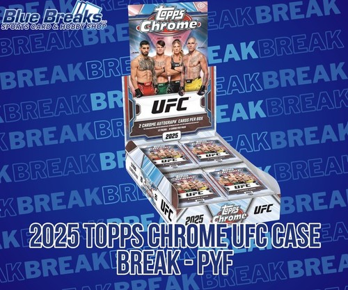 JEFF MOLINA - 2025 Topps Chrome UFC Hobby Case Break 0628 | eBay