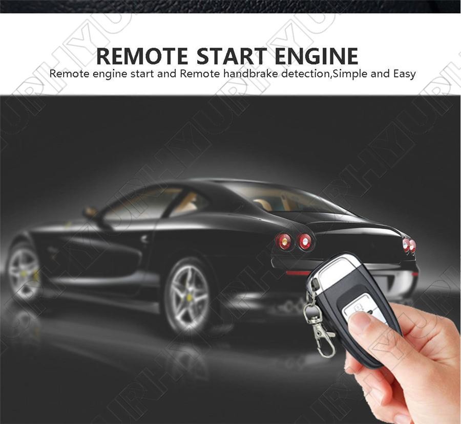 New 8 Pcs SUV Keyless Entry Engine Start Alarm System Push Button ...