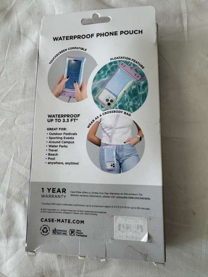 Case-Mate Waterproof Phone Pouch - Floating Waterproof Phone Ca | eBay