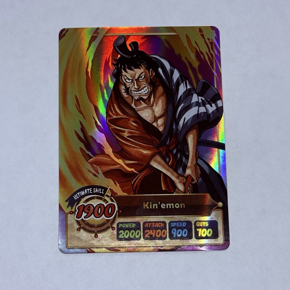 Kin’emon - One Piece Trading Card Game Holo Foil Cool Art Tc8 | eBay