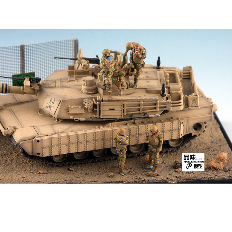 1/72 Scale US Armored Vehicle Crew Group Of 5pcs Soldier Finished Model ...