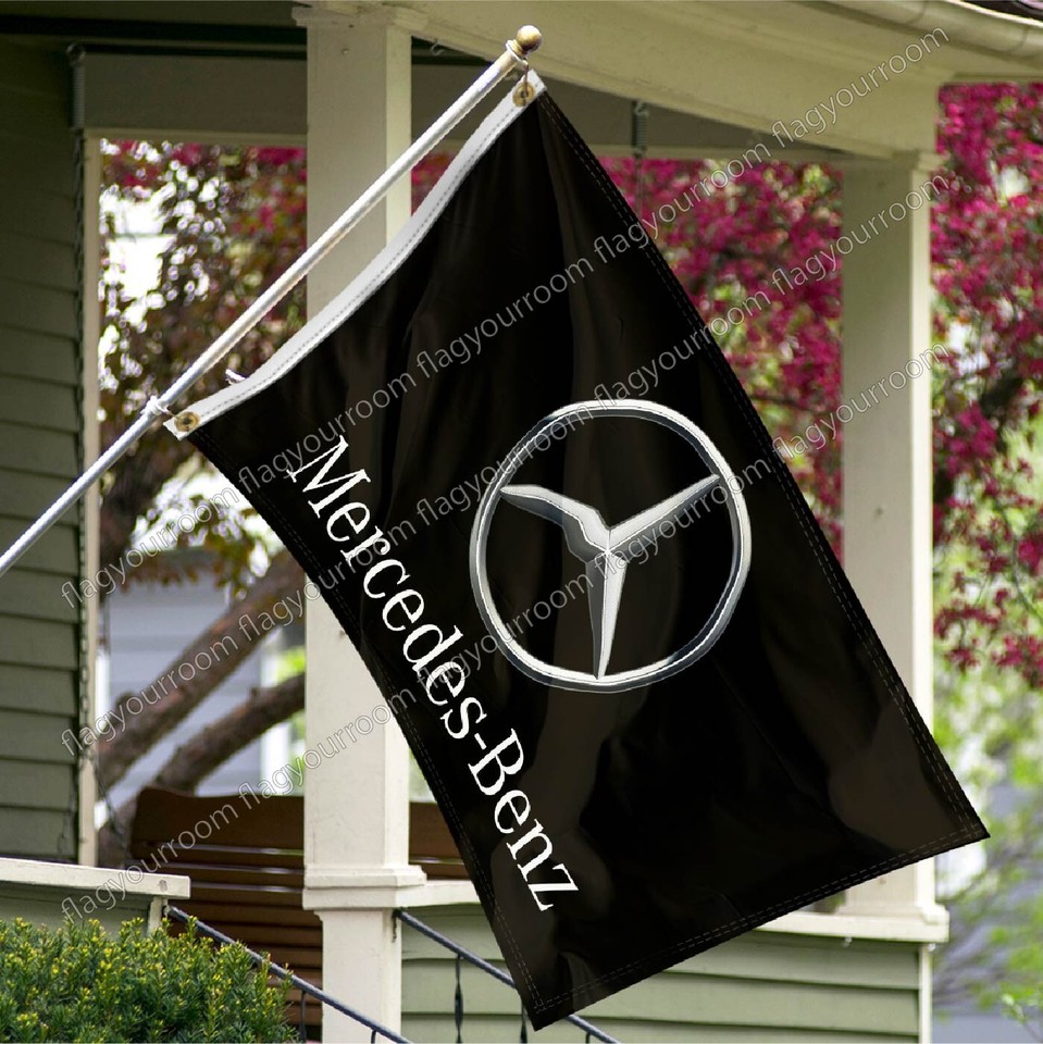 Mercedes Benz AMG 3x5 FT Banner Racing Flags Car Show Garage Wall Man ...