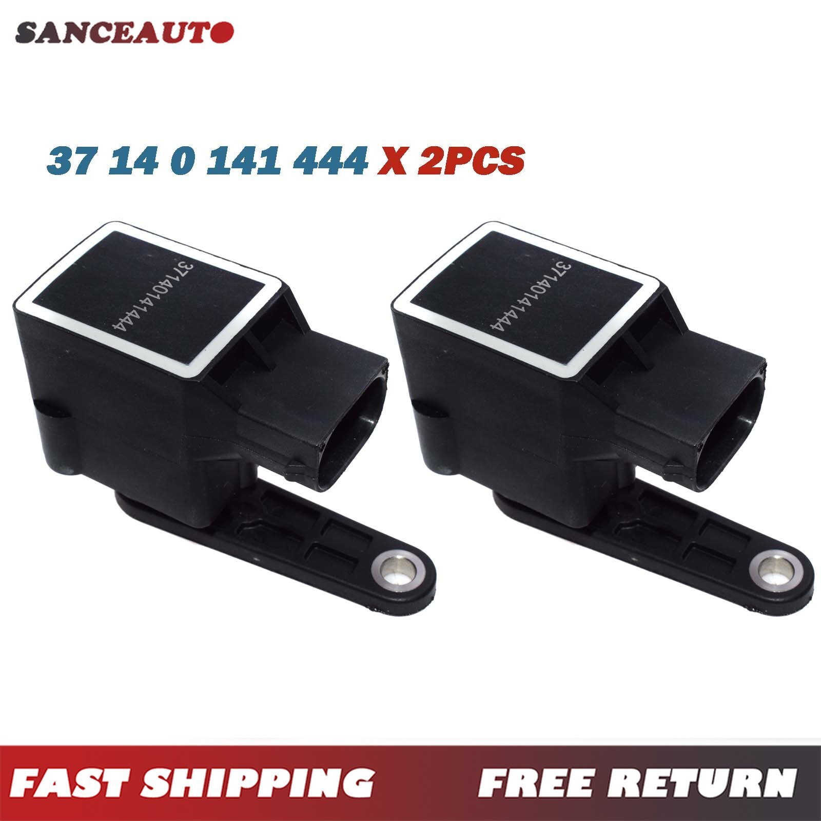2PCS Rear Left Right Height Level Sensors for BMW E39 E46 E53 E60 ...