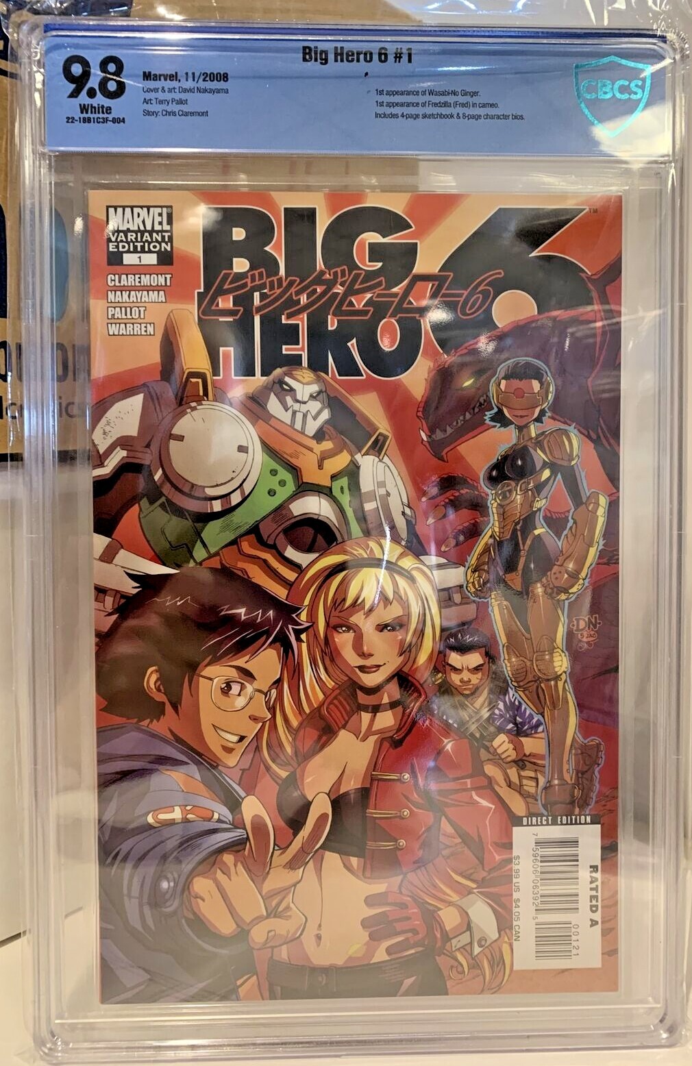Big Hero 6 Comic Fred