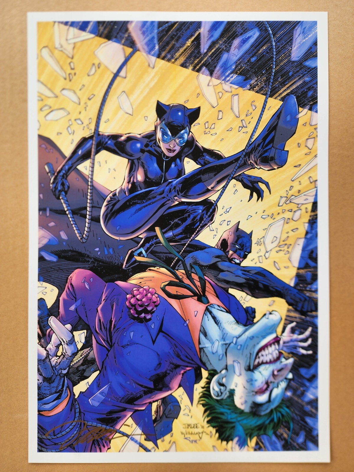 Jim Lee Signed 2023 New York Comic Con Exclusive Batman, Catwoman ...