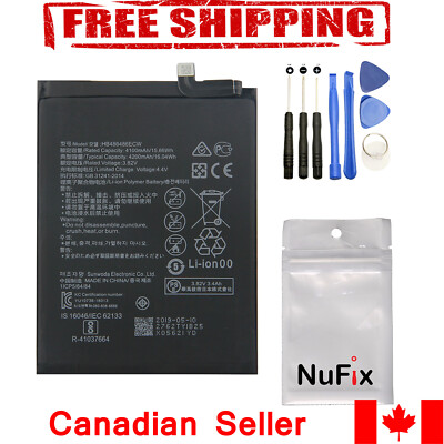 For Huawei P30 Pro Battery replacement HB486486ECW 4100mAh with tools ...