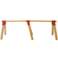Steel Sawhorse Brackets for 2x4 Leg Planks and 2x6 Crossbeam Bright ...