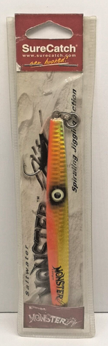 SURECATCH MONSTER JIG 150 g 578-M0150/ORG gabarit vertical eau salée ...