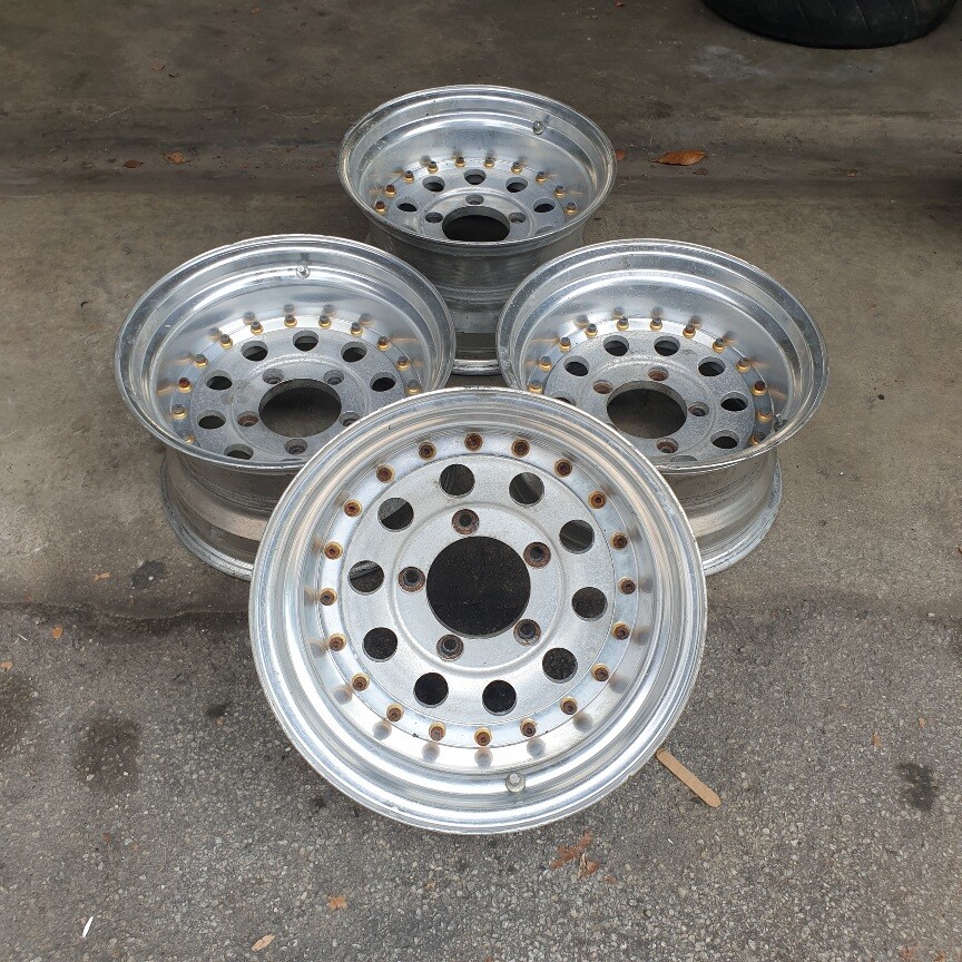 JDM 15" Dunlop TE wheels 139.7X5 for Suzuki Jimny samurai SJ410 sj413 ...