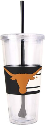 Texas Longhorns 22oz Straw Tumbler - NCAA | eBay