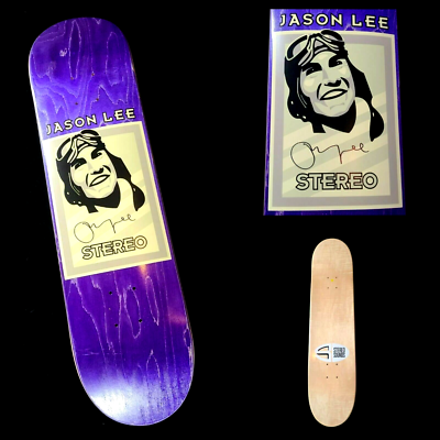 Jason Lee Stereo Skateboards Jason Lee Signed Stereo Sound Aviator