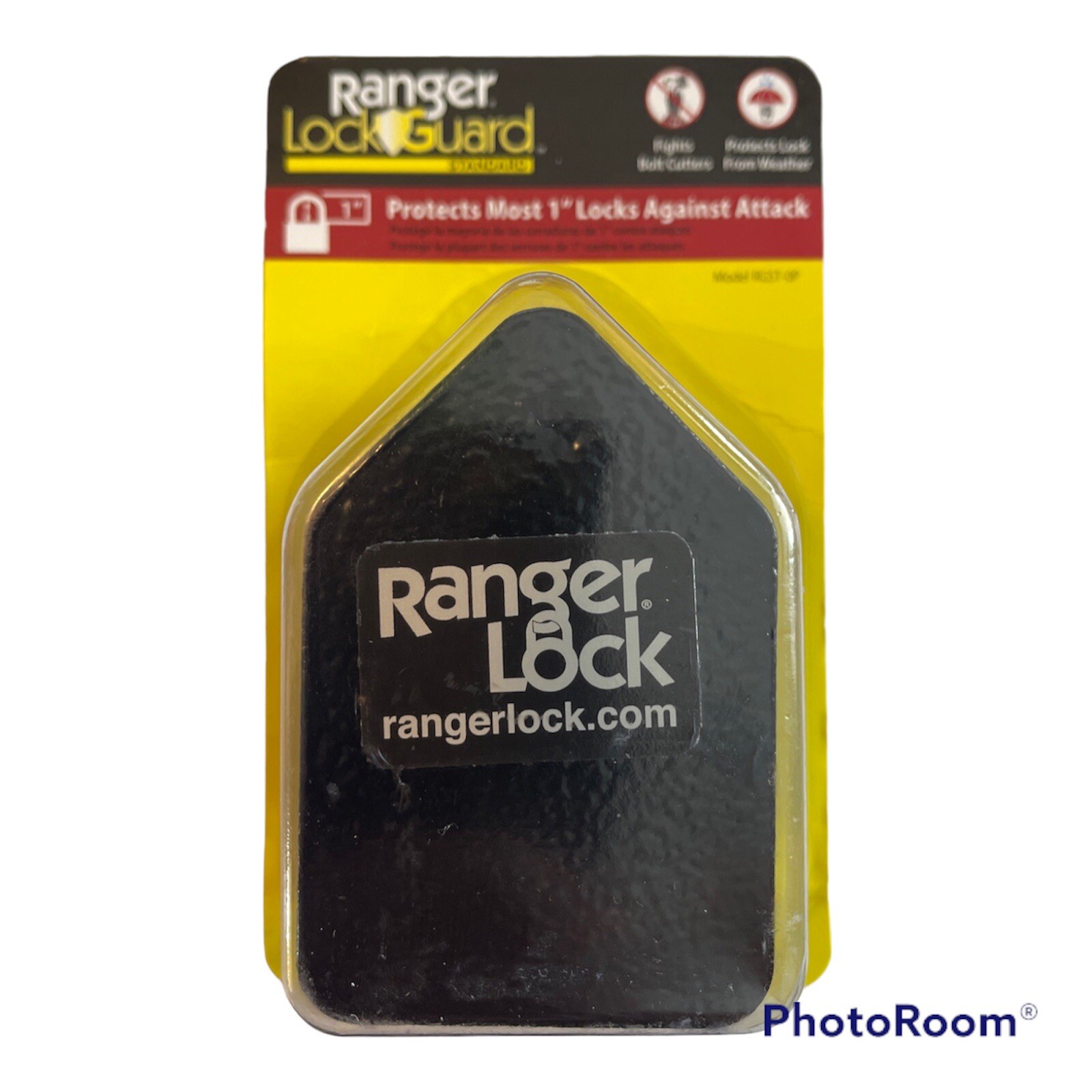 Ranger Lock Guard Model RGST-OP Protects Most 1" Locks Hardened Steel ...