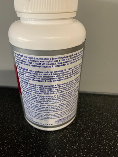 PERMATEX PROFESSIONAL RUST DISOLVER/REMOVER GEL RUST TREATMENT/KILLER ...