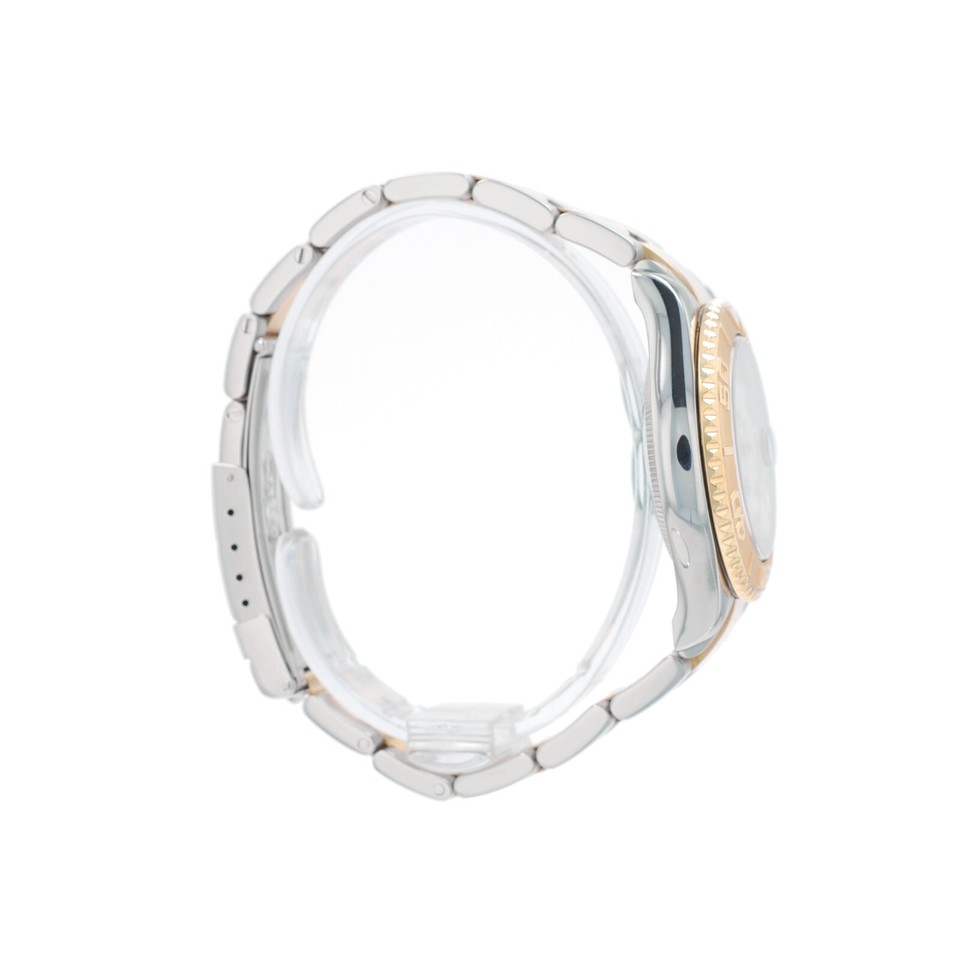 Rolex Yacht-Master 35mm Two-Tone White Dial Rotating Bezel Oyster Band ...