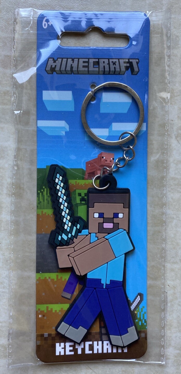 Minecraft Keyring- Gamer Keychain for sale online | eBay