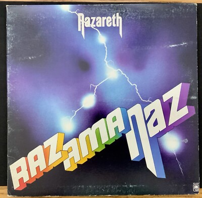 Nazareth Razamanaz 1973 A&M SP-4396 LP, Vinyl, Cover/Record VG/VG + | eBay