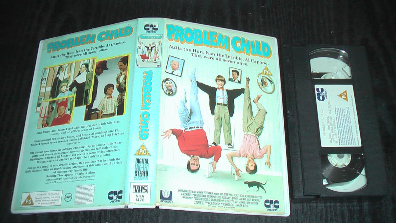 Problem Child VHS Video Big Box Ex Rental CIC Cert PAL | eBay UK