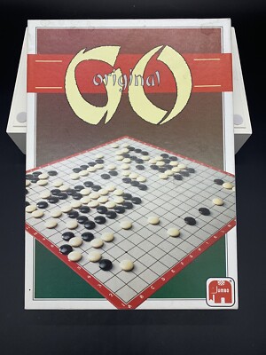 Vintage 1990 Original Go Japanese Board Game Jumbo Instructions Not ...