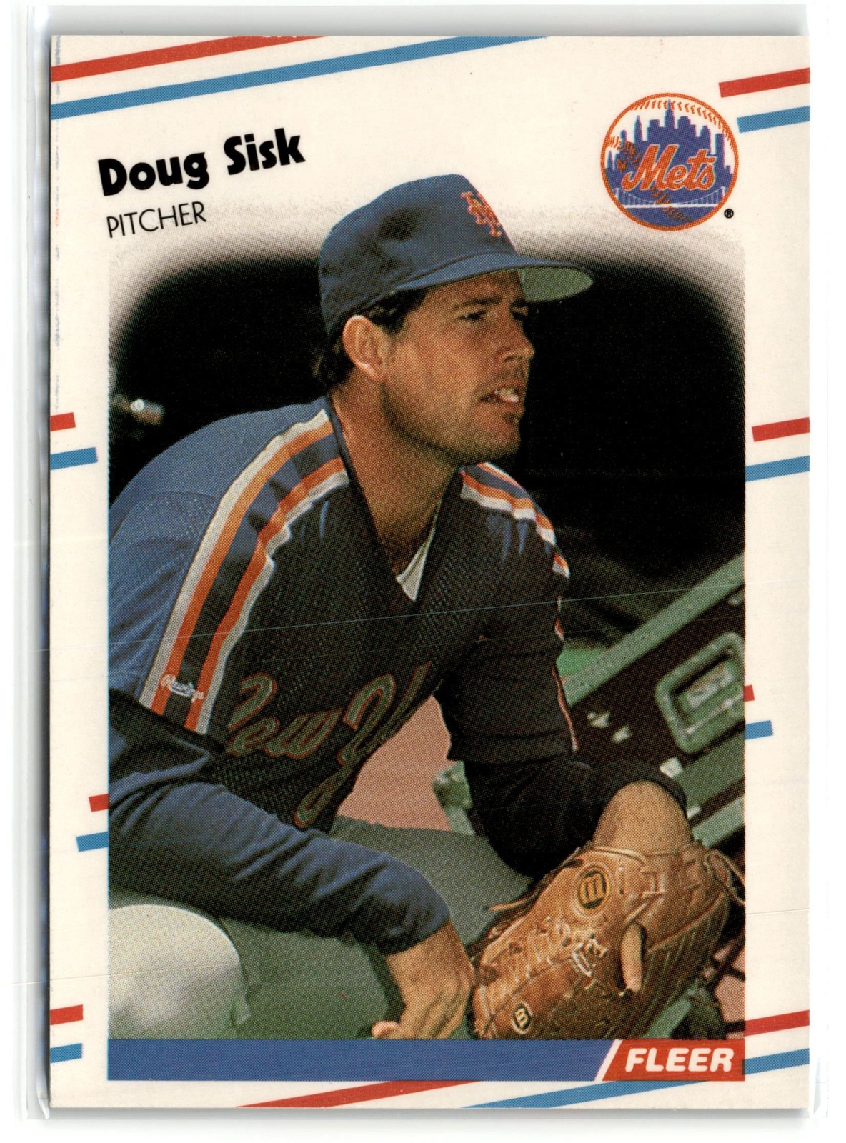 1988 Fleer Baseball Glossy/Tiffany #150 Doug Sisk New York Mets | eBay