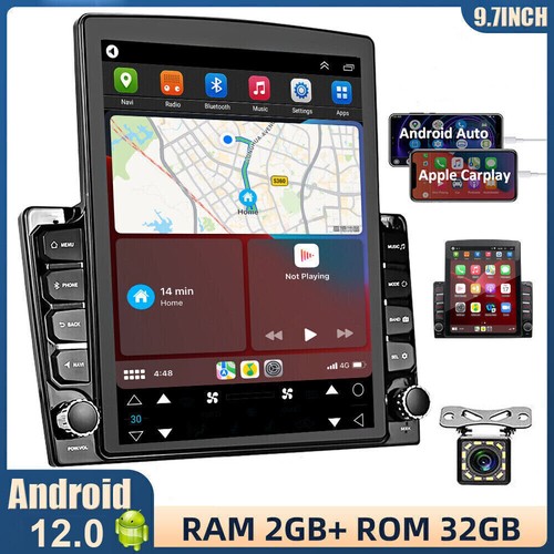 Car Stereo Radio Double Din Wireless Apple Carplay GPS Navi Wifi FM ...