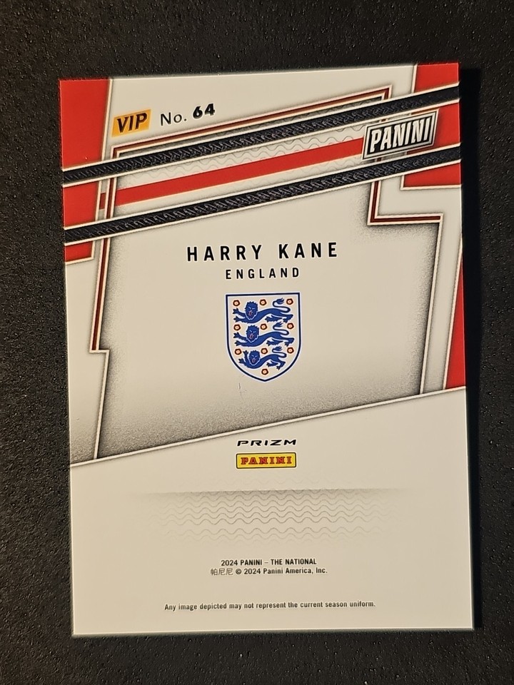 2024 Panini The National VIP Gold Packs Harry Kane Hyper Prizm England ...
