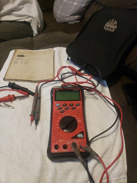 Mac Tools EM710 Digital Automotive Multimeter Backlit Display for sale ...