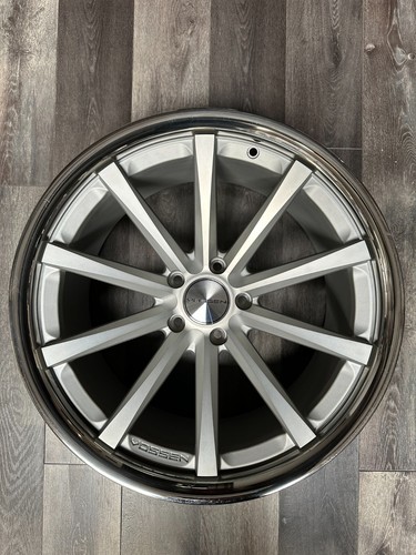 20" VOSSEN CV1 20X10.5 5X120 27MM SILVER MACHINED REPLACEMENT WHEEL ...