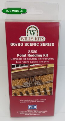 BNIB OO Gauge WILLS SS89 Point Rodding - Plastic Kit | eBay UK