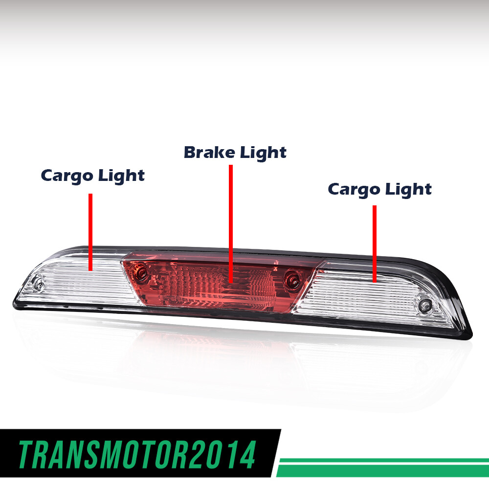 Fit For 2015-20 Ford F150 F250 F350 High Mount 3RD Brake/Stop Light ...