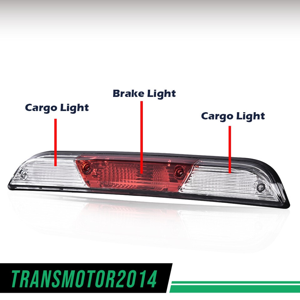 Fit For 2015-20 Ford F150 F250 F350 High Mount 3RD Brake/Stop Light ...