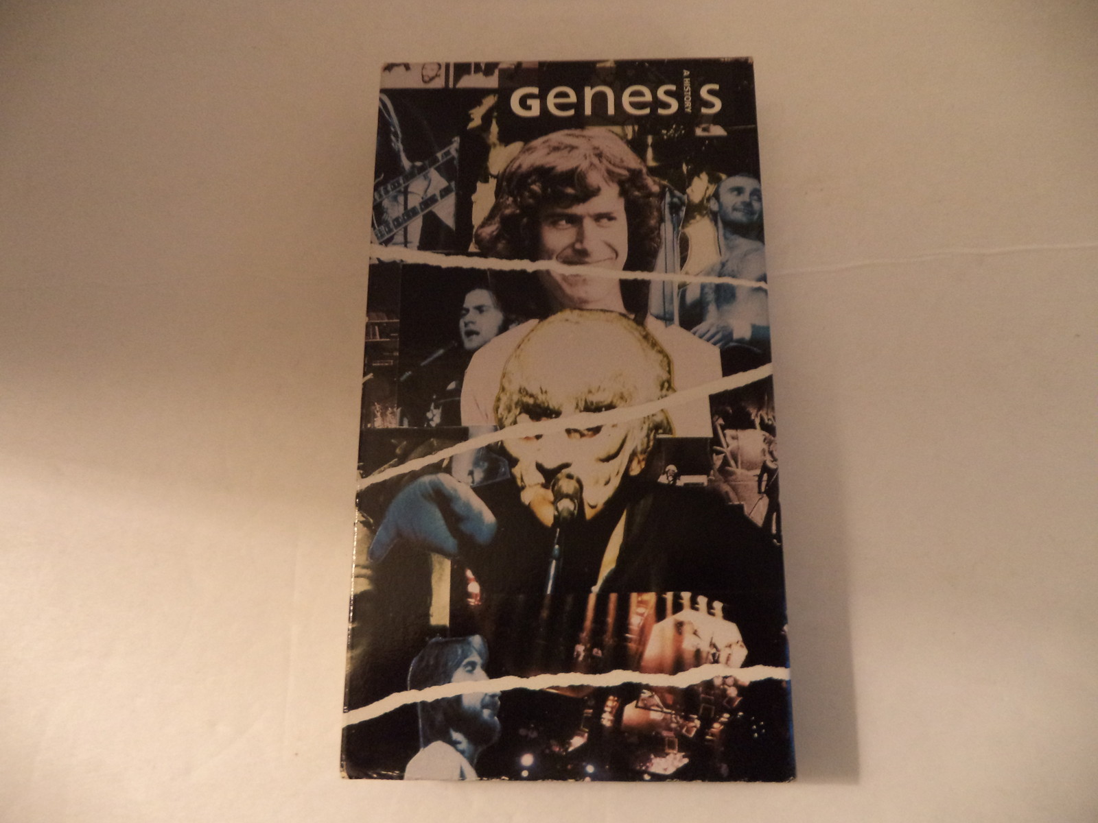 GENESIS ~ VHS ~ "A History of Genesis" CONCERT FOOTAGE Phil Collins ...