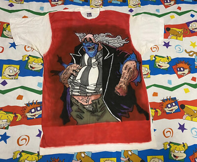 Vintage 90’s Spawn Comics Violator Villain Big Graphic Airbrush Shirt ...