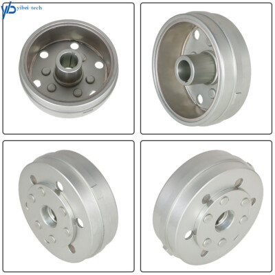 CNC Lightened / Balanced For Yamaha Banshee Flywheel New Nut & Key | eBay