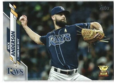 2020 Topps Series Two Nick Anderson Rookie Cup Tampa Bay Rays #500 | eBay