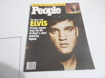 AUG 17 1987 PEOPLE magazine (NO LABEL) UNREAD - ELVIS - TEN YEARS LATER ...