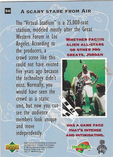 Michael Jordan Scary Stare Space Jams 1996 (N405) | eBay